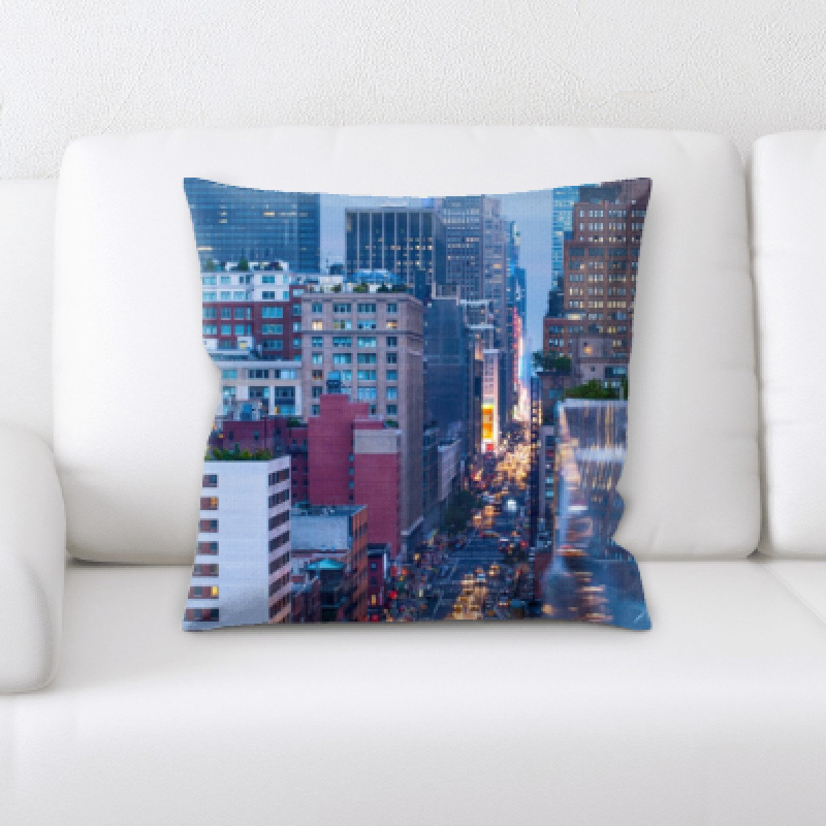 Hokku Designs Dedrik New York City Shots Throw Pillow | Wayfair