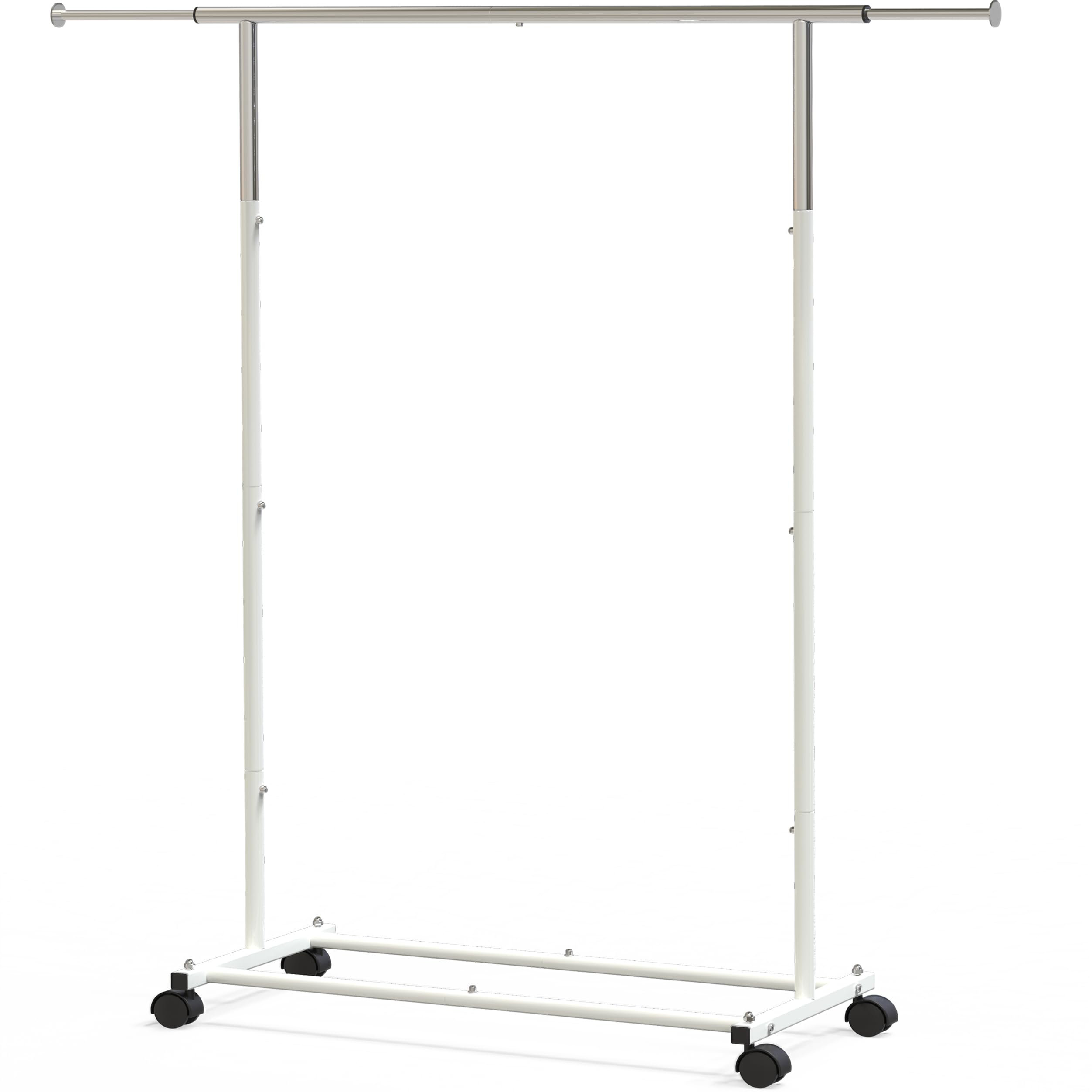 Rebrilliant Nerau Steel Adjustable Clothing Rack | Wayfair