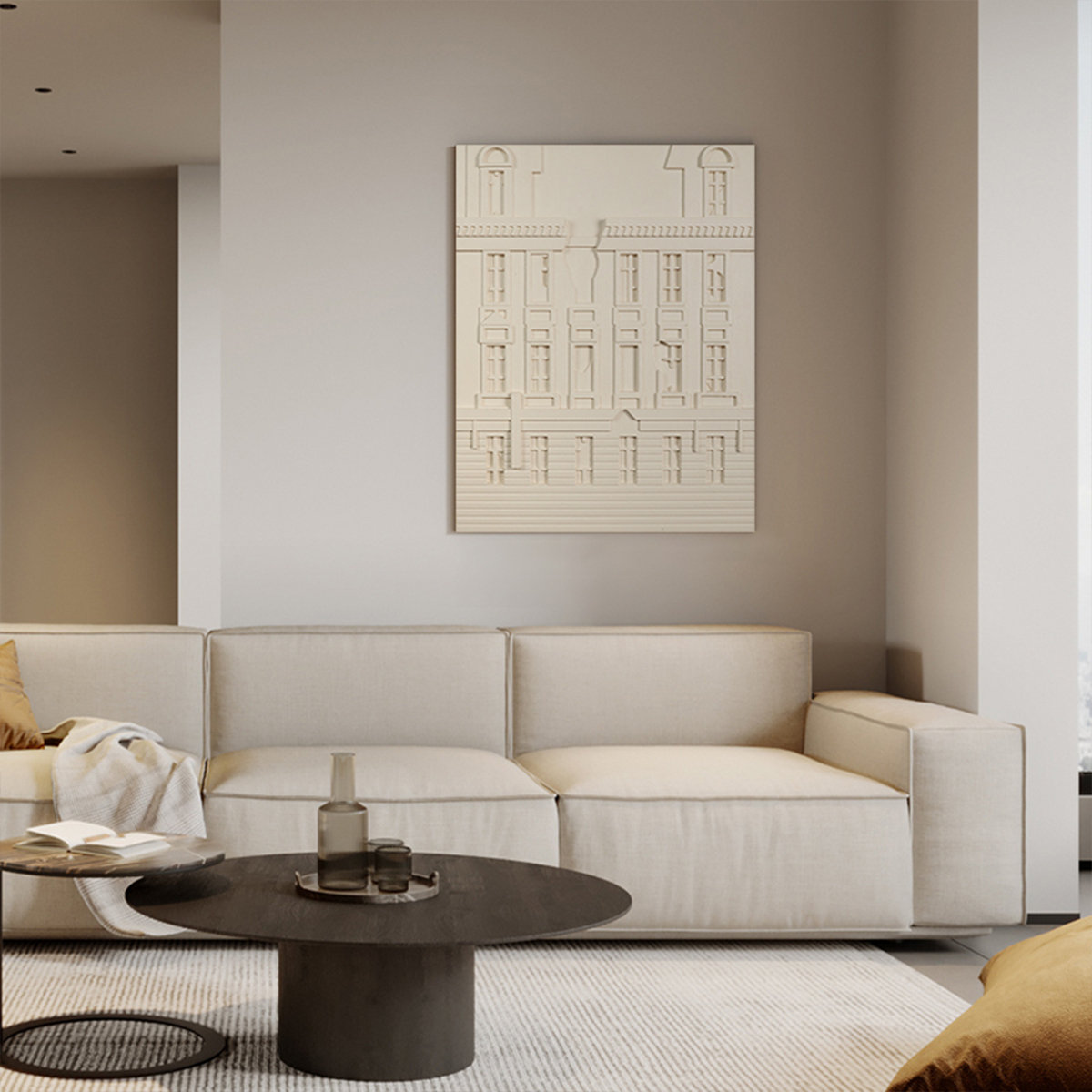 Organix Oasis Three-dimensional relief niche art hanging picture ...