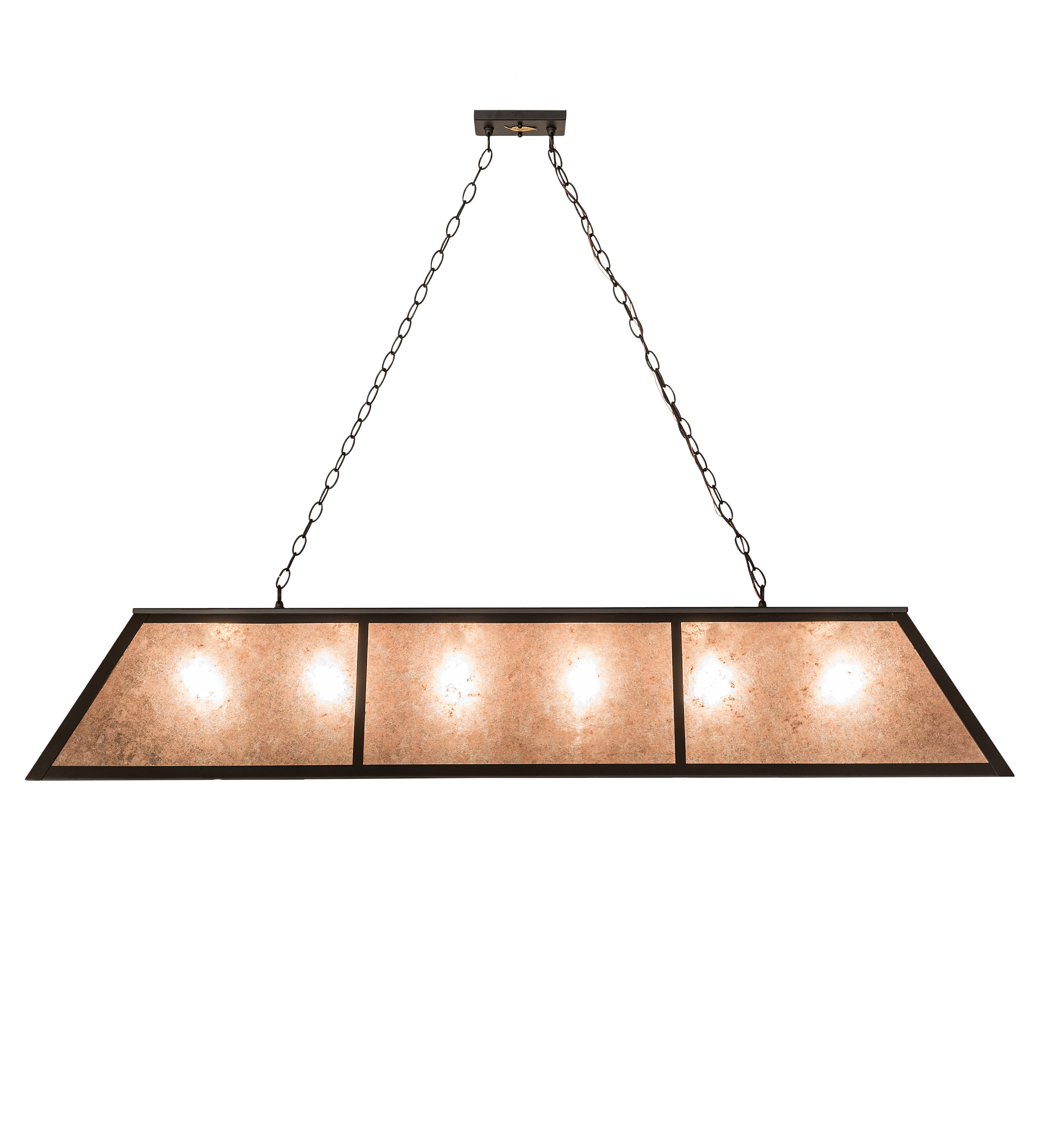 Meyda Lighting Ono 6 - Light Pool Table Lights Square/Rectangle Pendant ...