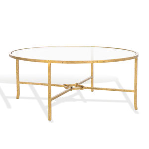 Gold Round Coffee Tables You'll Love | Wayfair