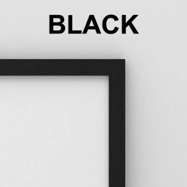 Simply Adore Kuwait Map Black Wall Art Decor | Wayfair.co.uk