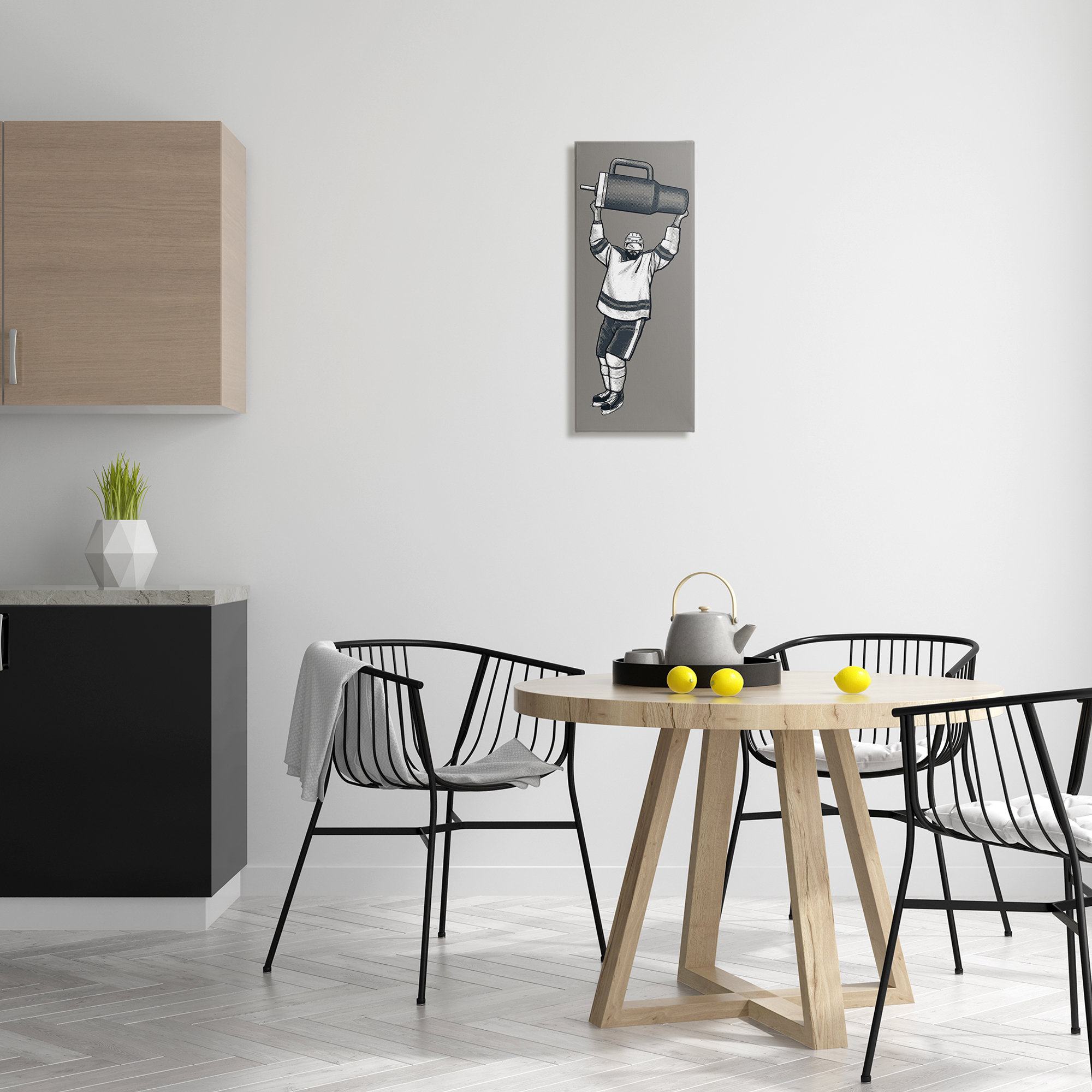 Red Barrel Studio® Funny Hockey Trophy Pun Canvas Wall Art by Jedco ...