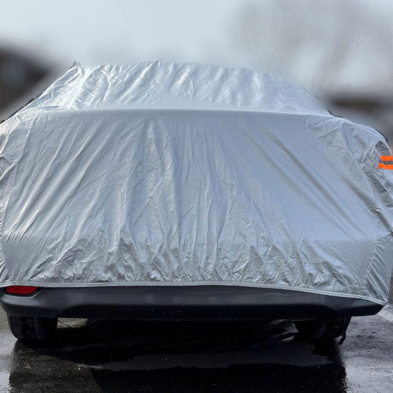 ZILNOX 10-Layer SUV Car Cover Weather Protection, Outdoor Full Exterior ...