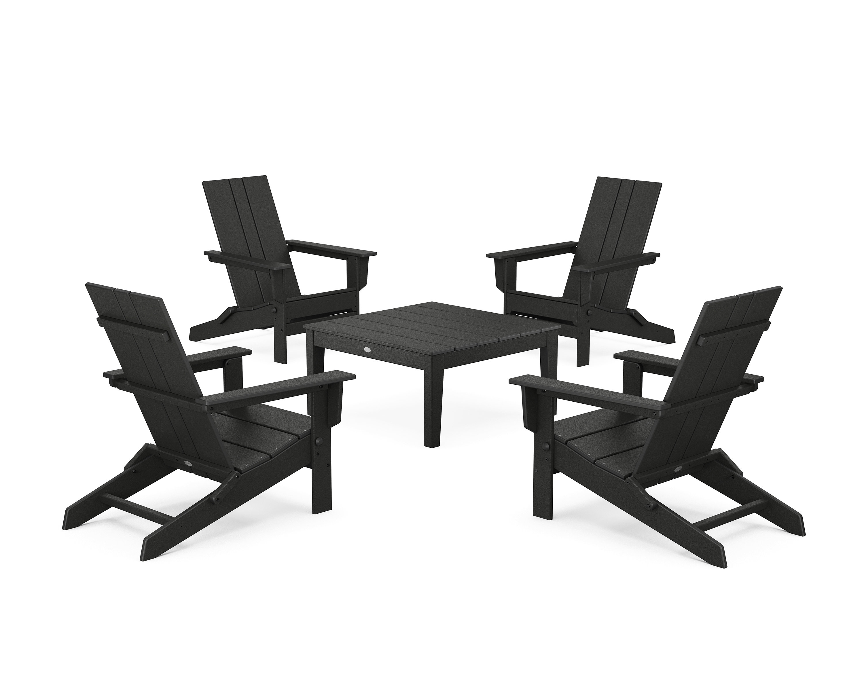 AllModern POLYWOOD x ALLModern 5 Piece Multiple Chairs Seating Group ...
