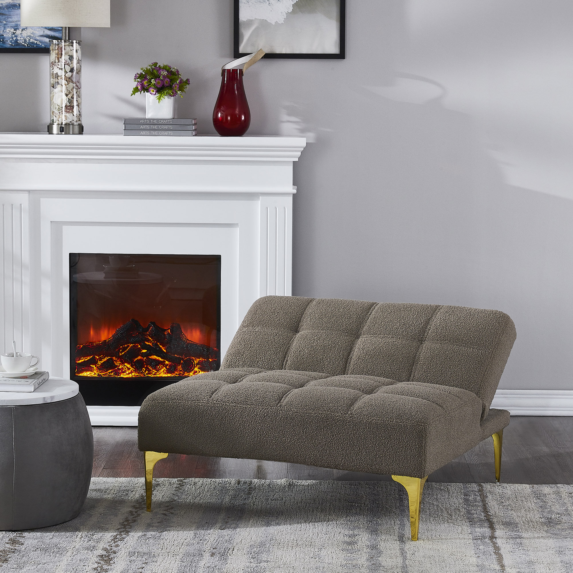 George Oliver Convertible Sofa Bed Single Chair Futon - Wayfair Canada