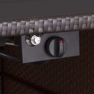 Endless Summer 40,000 BTU Rectangular LP Gas Outdoor Fire Pit Table ...