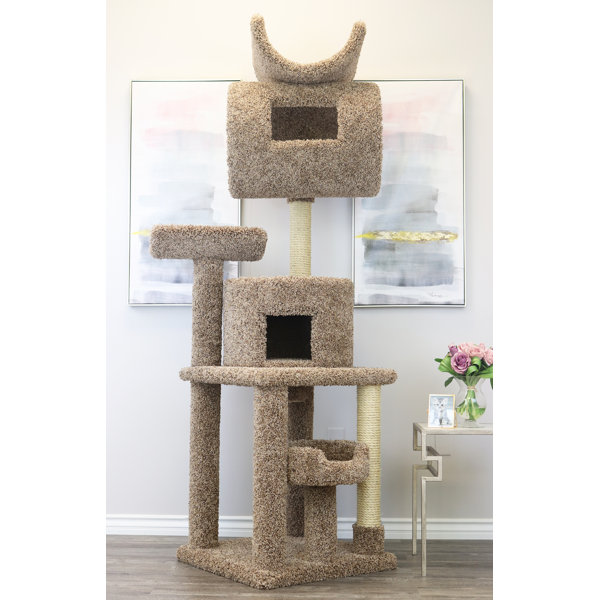 Prestige Cat Trees 84" Cat Condo & Reviews | Wayfair