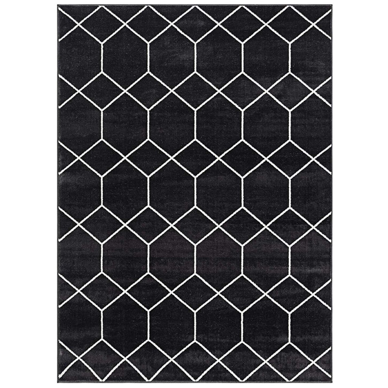 Corrigan Studio® Geometric Woven Area Rug | Wayfair