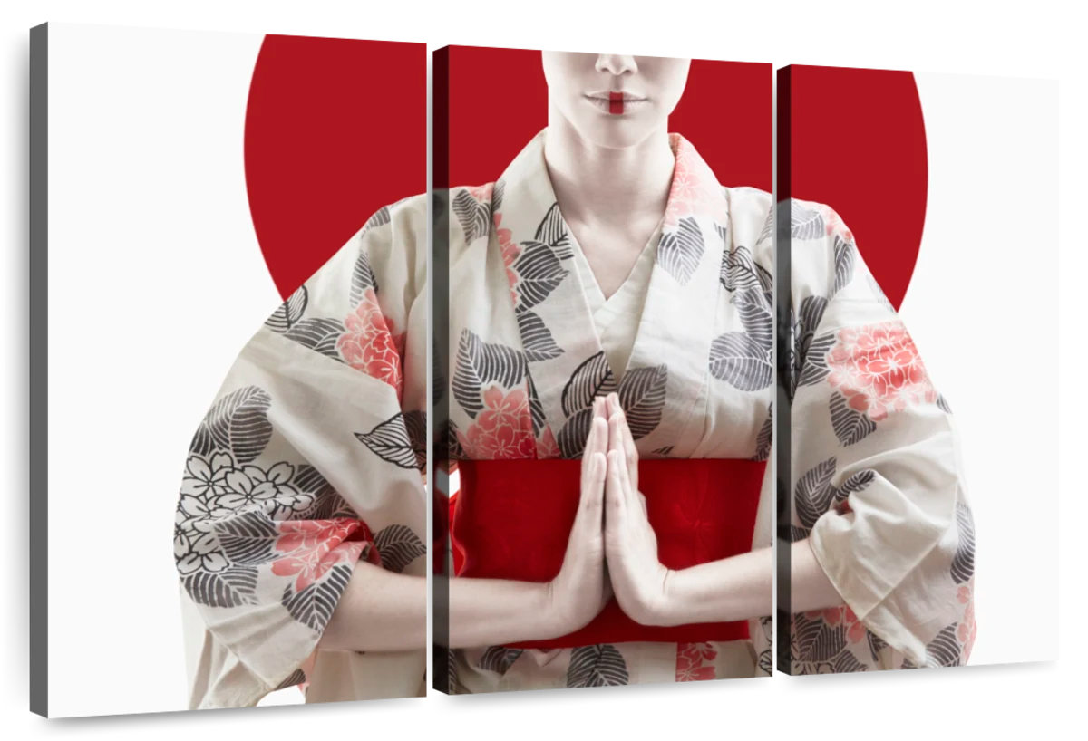 Lark Manor™ Leisha Kimono Clad Geisha - Wayfair Canada