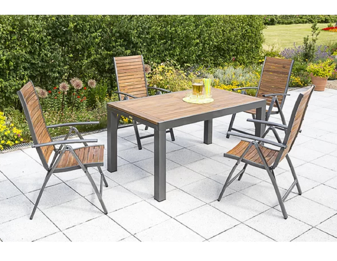 Dakota Fields Colvard 4 Seater Dining Set | Wayfair.co.uk