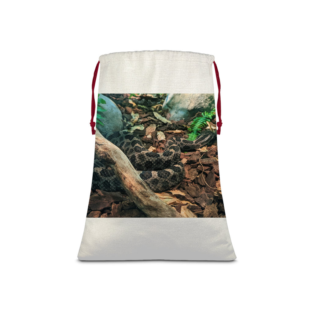 East Urban Home Snake Sublimation Santa Sack | Wayfair
