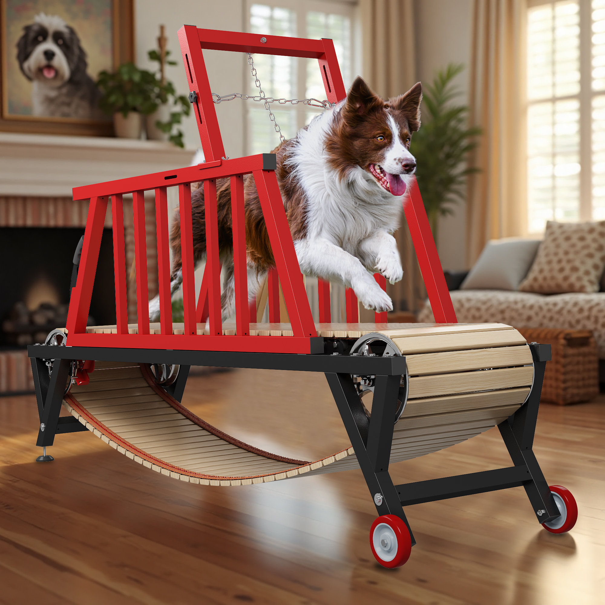 linor Dog Treadmill For Medium/large Dogs With Handbrake, Non-electric ...