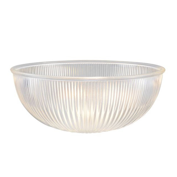 Mercer41 5.75" H x 11.875" W Glass Bowl Lamp Shade ( Screw on ) in ...