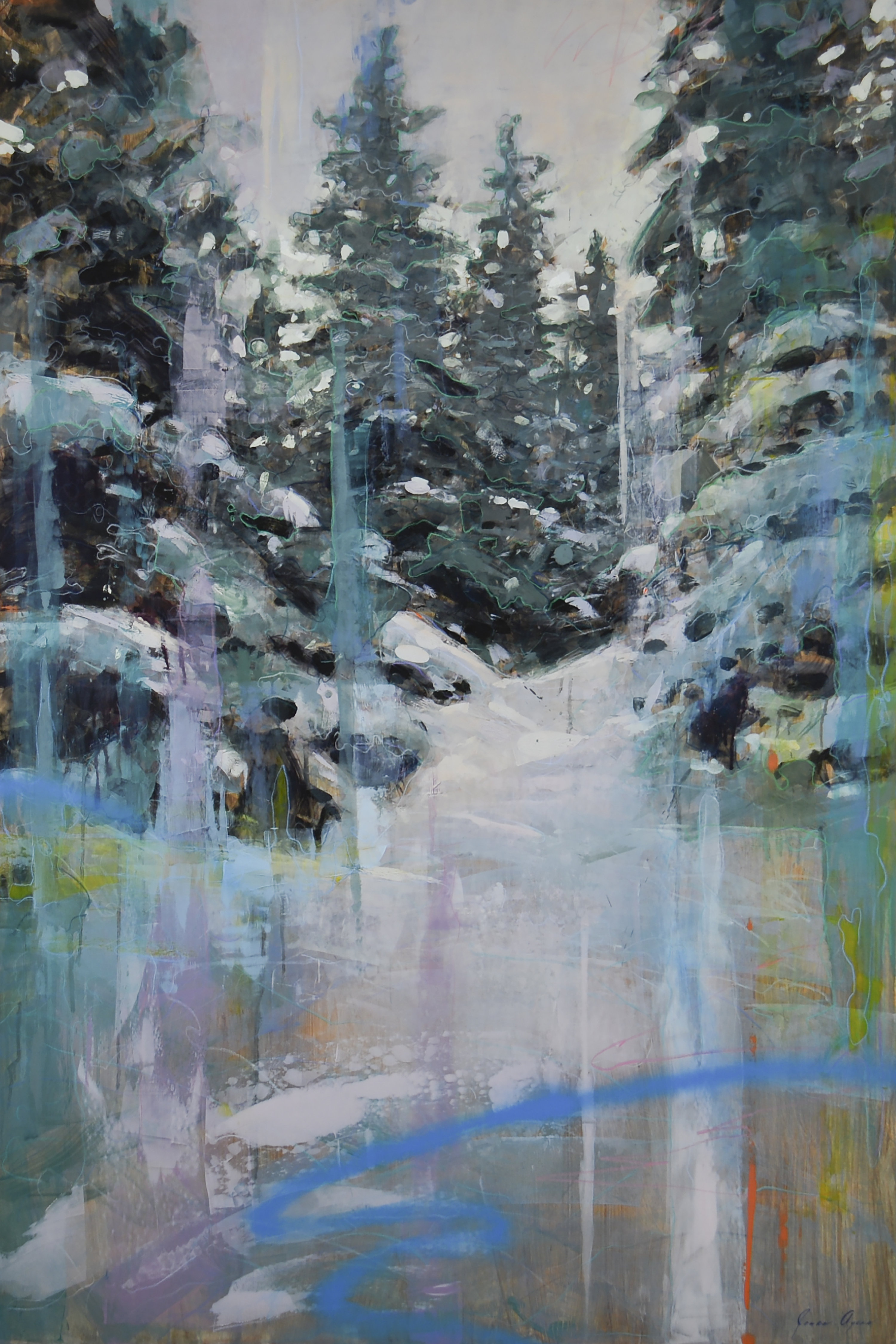 Millwood Pines Avdie Snowy Pines by James Ayers | Wayfair