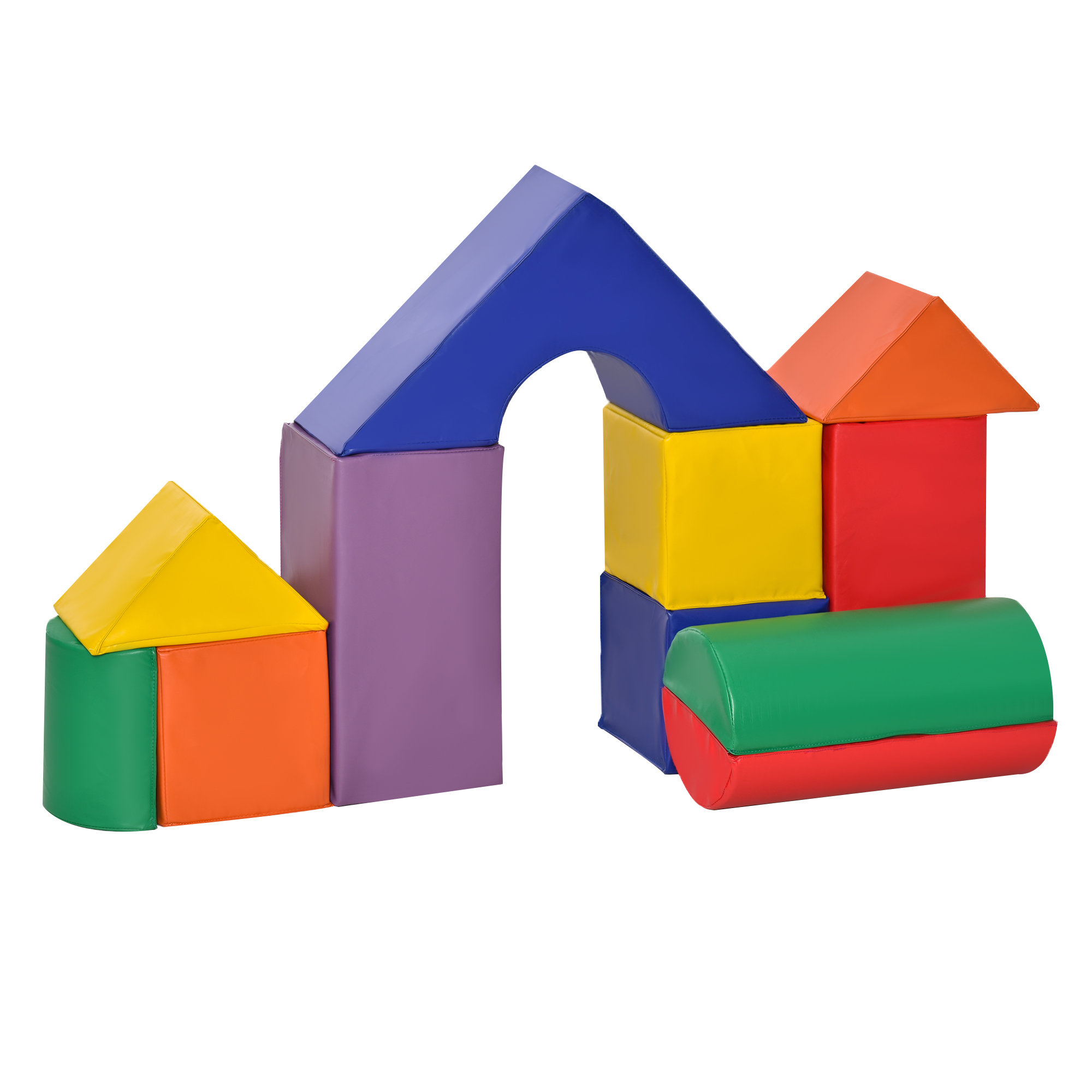 Isabelle & Max 11 piece Soft building blocks, foam building blocks ...