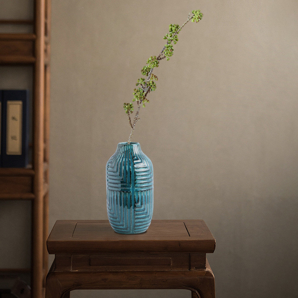 Lark Manor™ Ceramic Vase, Flower Vase, Modern Decor Vases | Wayfair
