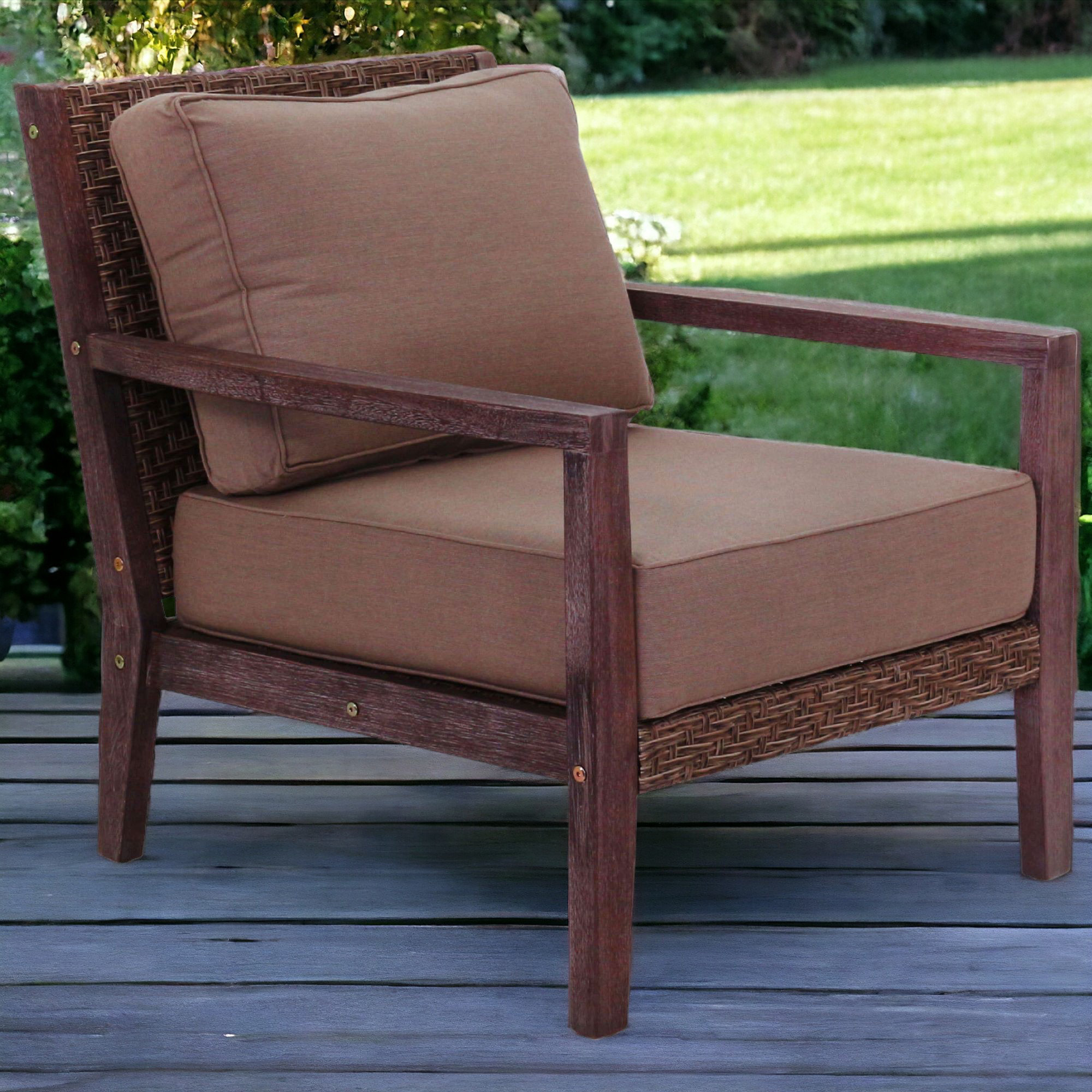 George Oliver Kambrea Patio Chair with Cushions - Wayfair Canada