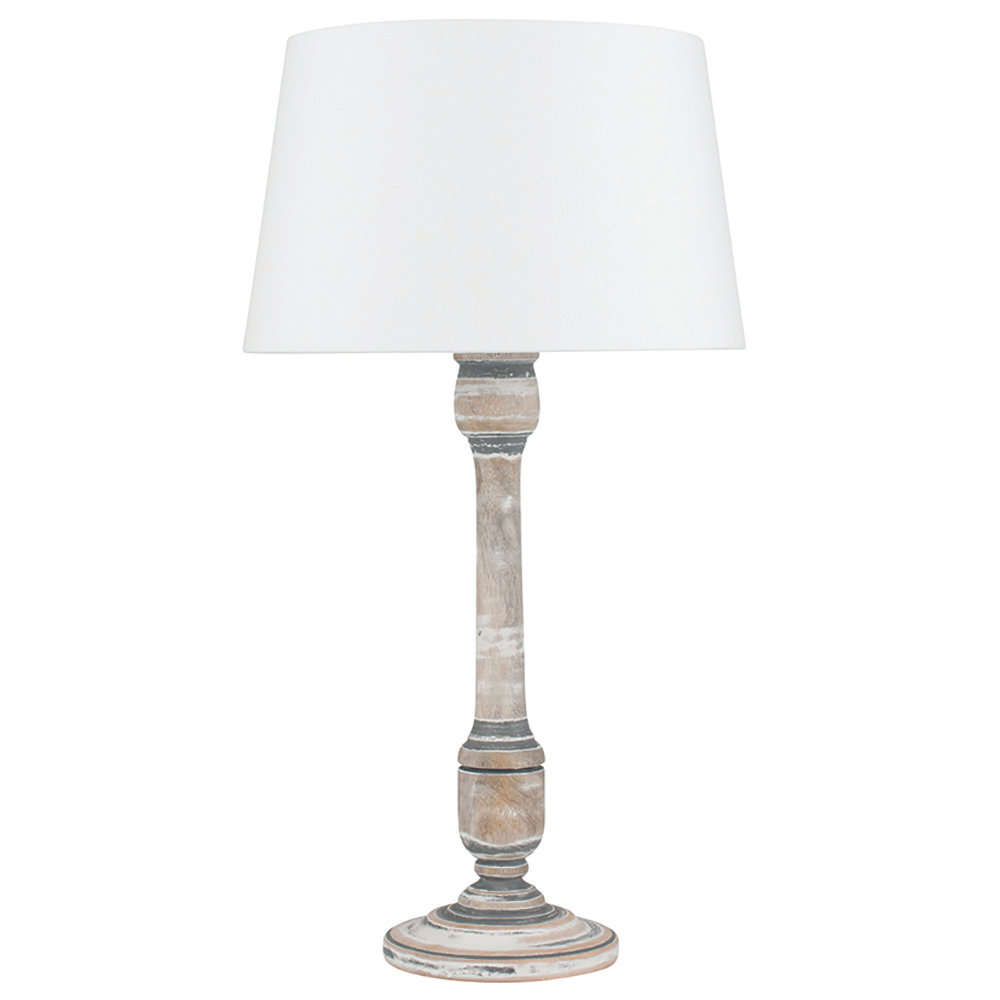 Natur Pur Dutton Solid Wood Lamp Base Lamp | Wayfair.co.uk