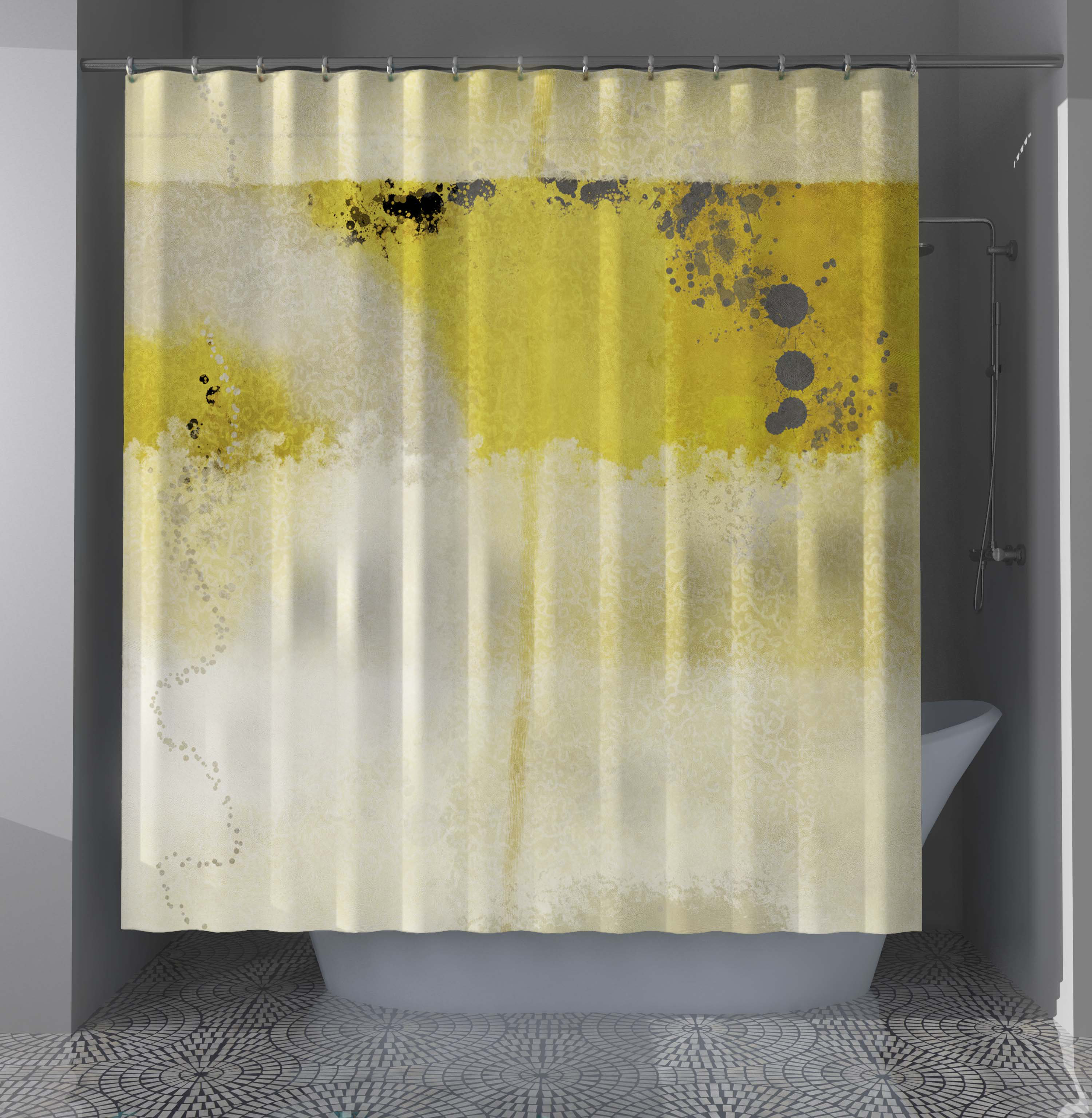 East Urban Home Coy Rest Shower Curtain | Wayfair