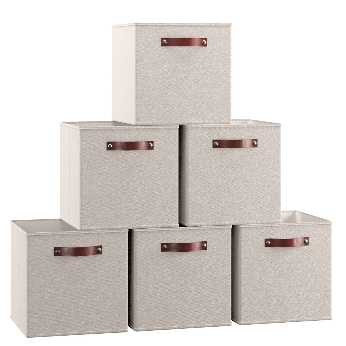 Ebern Designs Fabric Storage Bin Set & Reviews | Wayfair