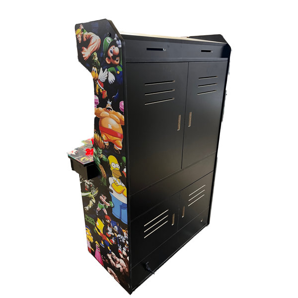 N2fun Mame/Hyperspin 4 Player Plug-In Full Size Arcade Machine with ...