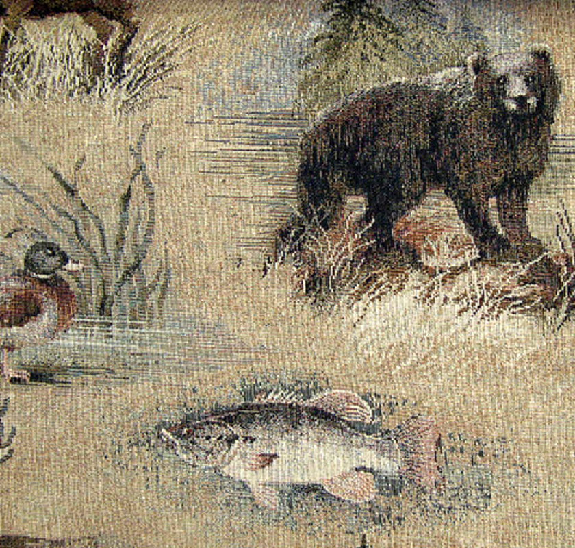 Prestige Furnishings Futon Cover - Greenwood Moss - Animal Print ...