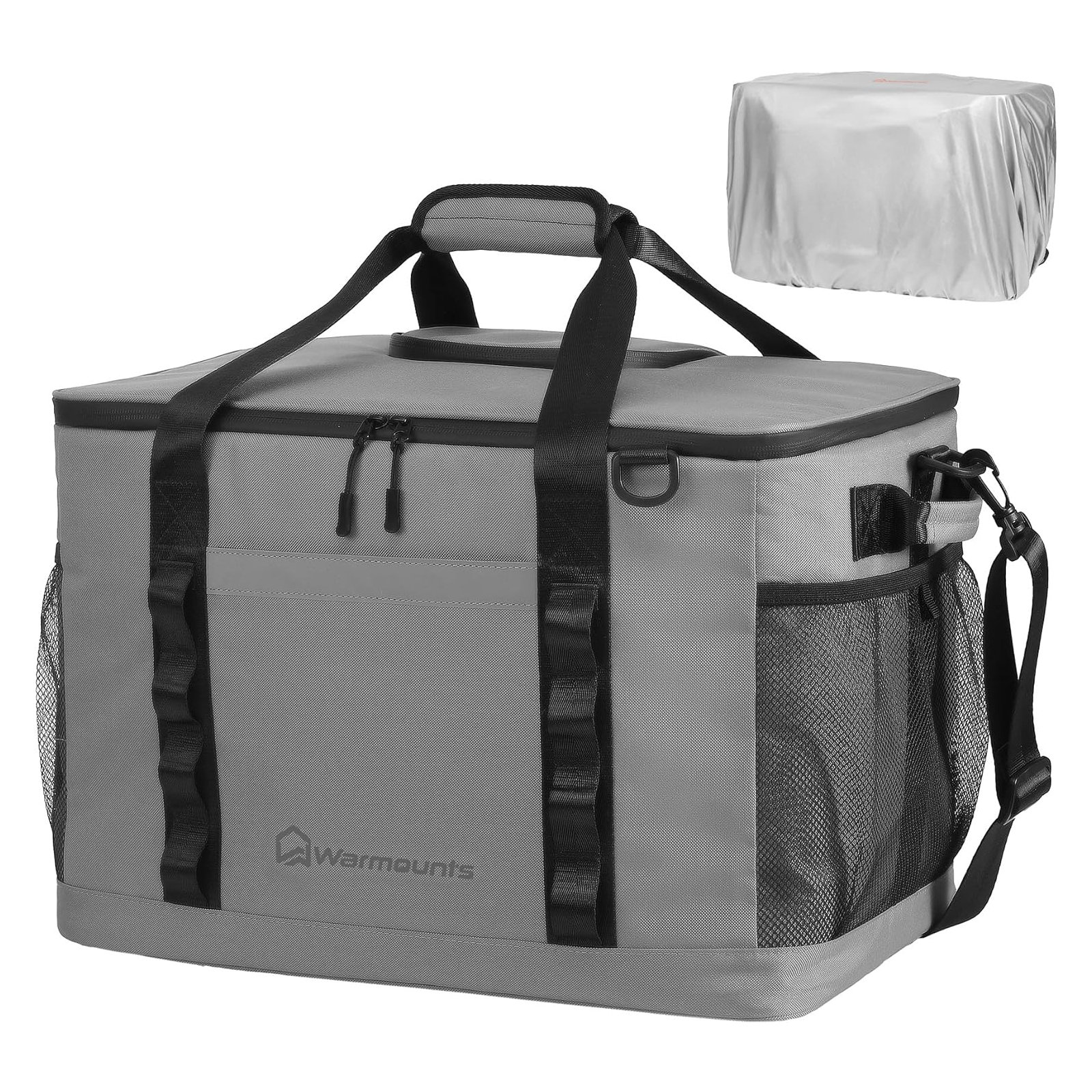 Arlmont & Co. Soft Cooler Bag 75 Cans Collapsible w/ Insulating Cover ...