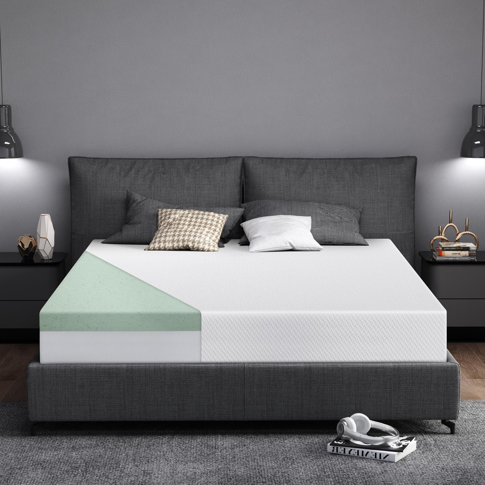 Alwyn Home Alwyn Home Memory Foam Mattress With Tencel Cover | Wayfair