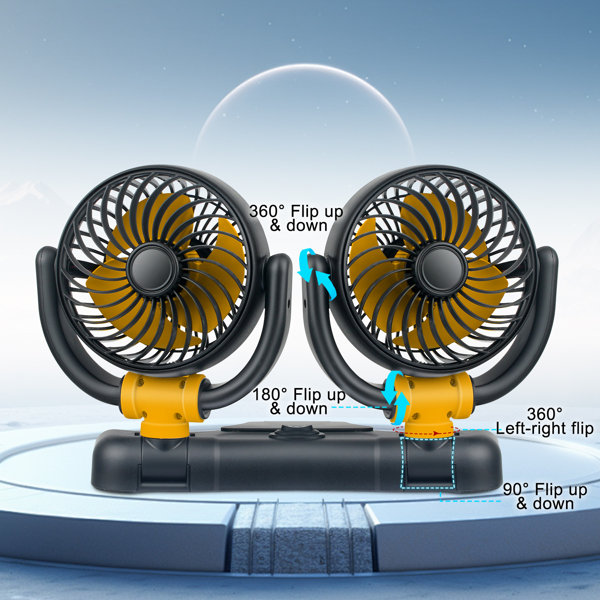 Biyori 11.505'' Oscillating A-Frame Sign Holder Fan | Wayfair