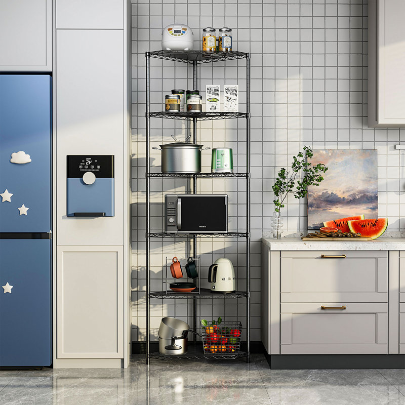 Rebrilliant Librun 20'' W Height -Adjustable Shelving Unit | Wayfair