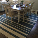 Rosecliff Heights Kinney Flatweave Wool Striped Indoor Rug & Reviews ...