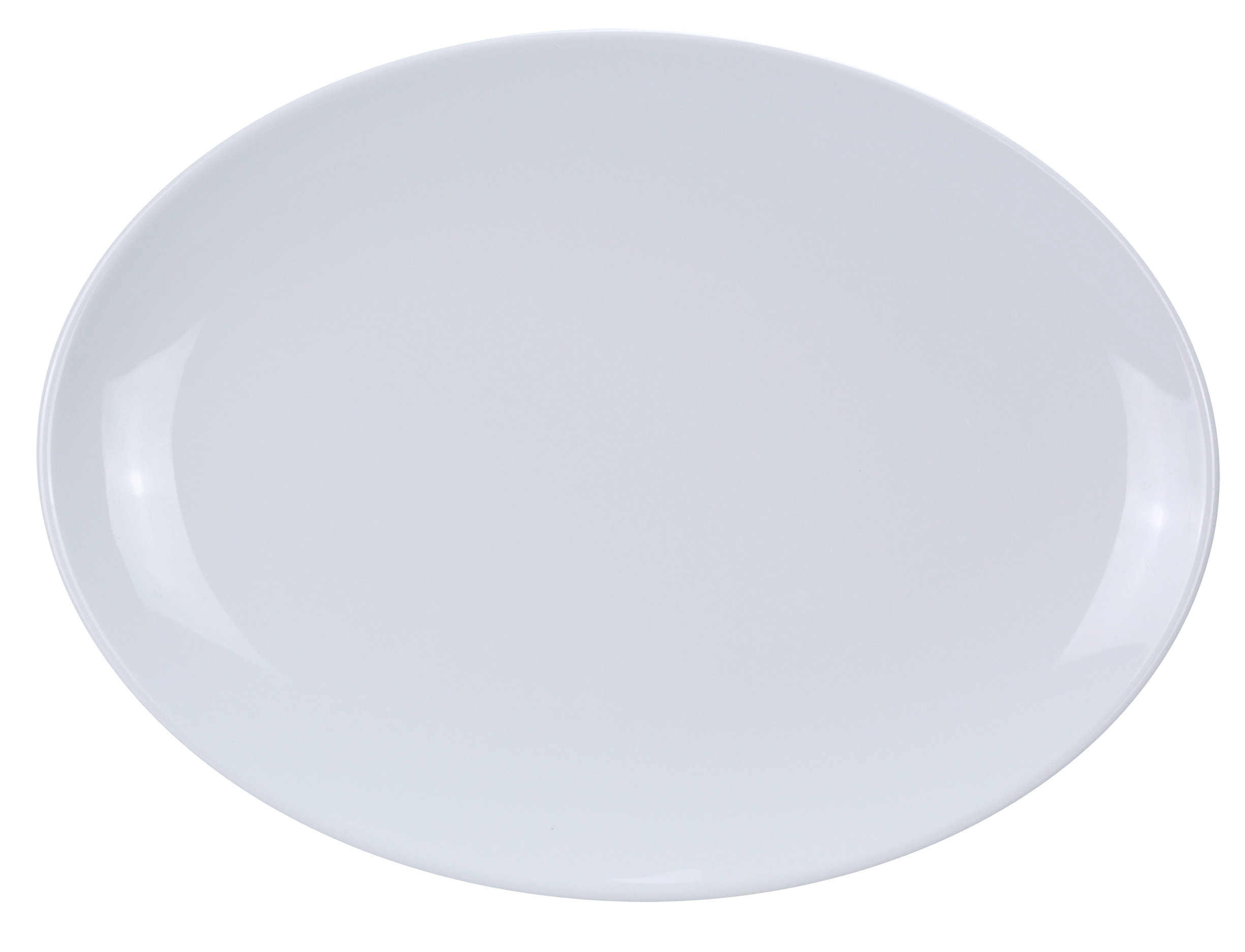 Yanco Coupe Pattern Oval Melamine Appetizer Plate - Wayfair Canada