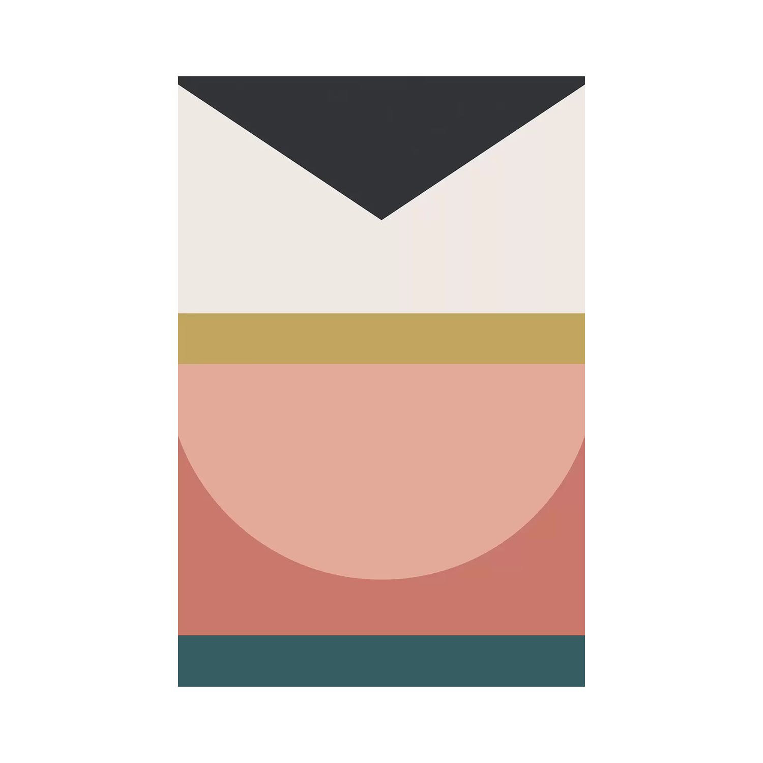 East Urban Home Maximalist Geometric III - Wrapped Canvas Graphic Art ...