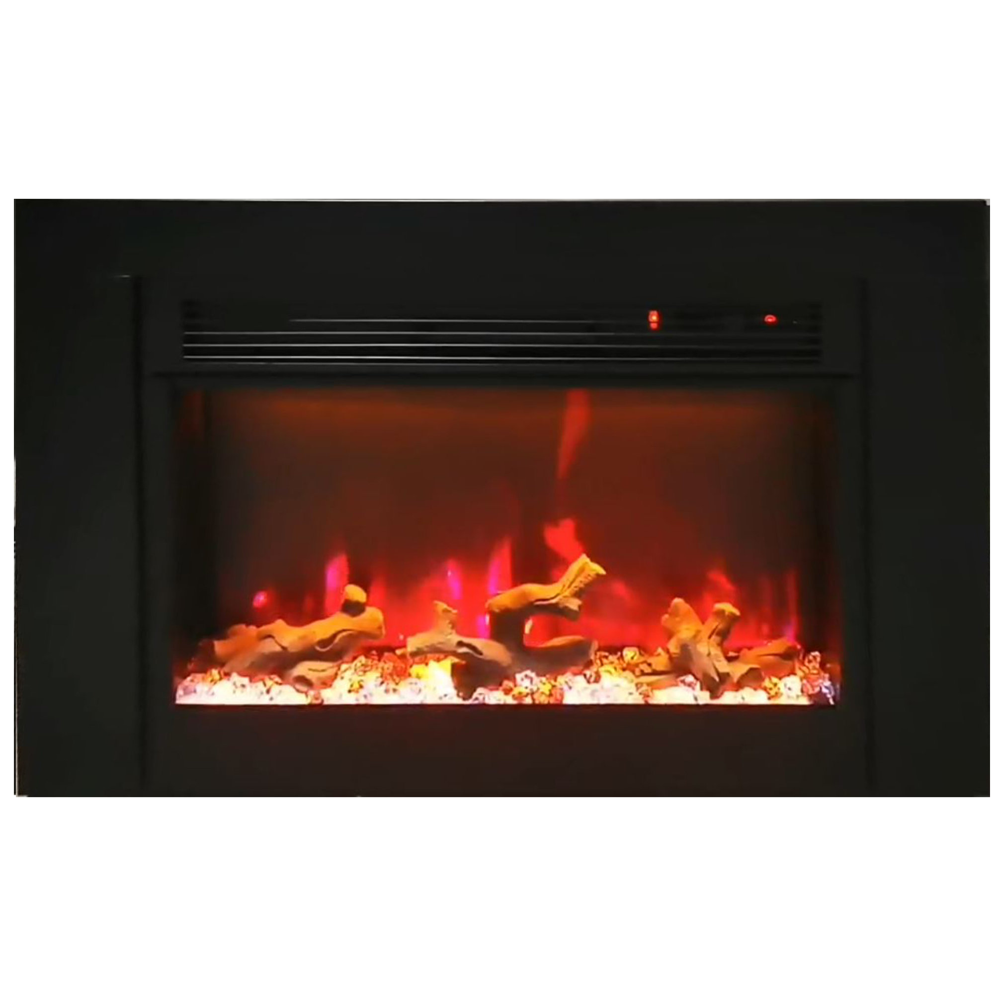 Ebern Designs Realistic Flame Fireplace Insert | Wayfair