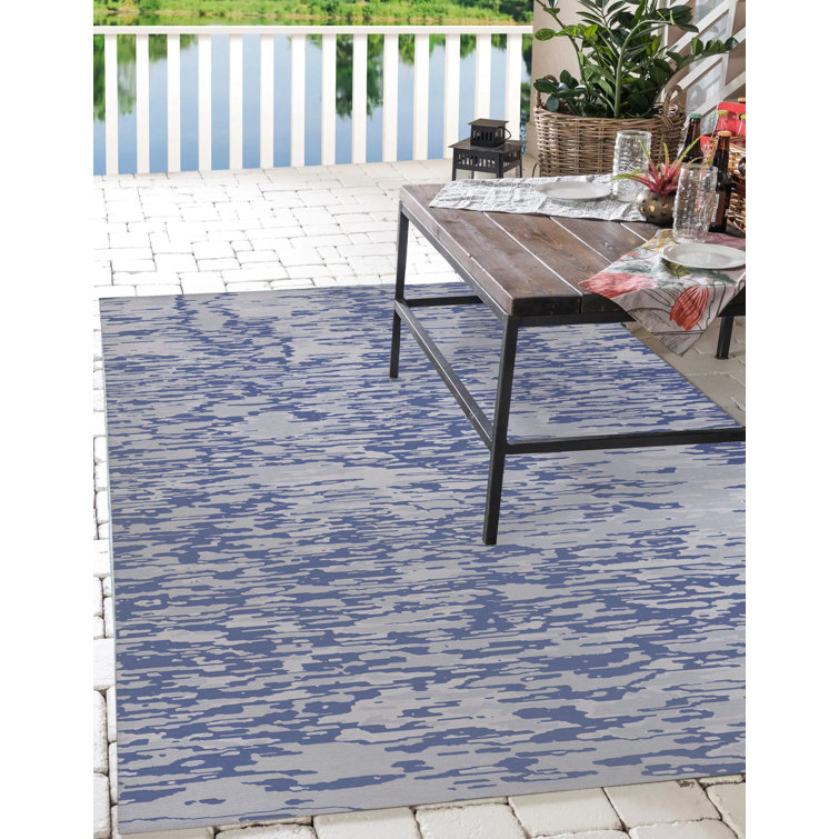 Ivy Bronx Davanta Abstract Outdoor Rug | Wayfair