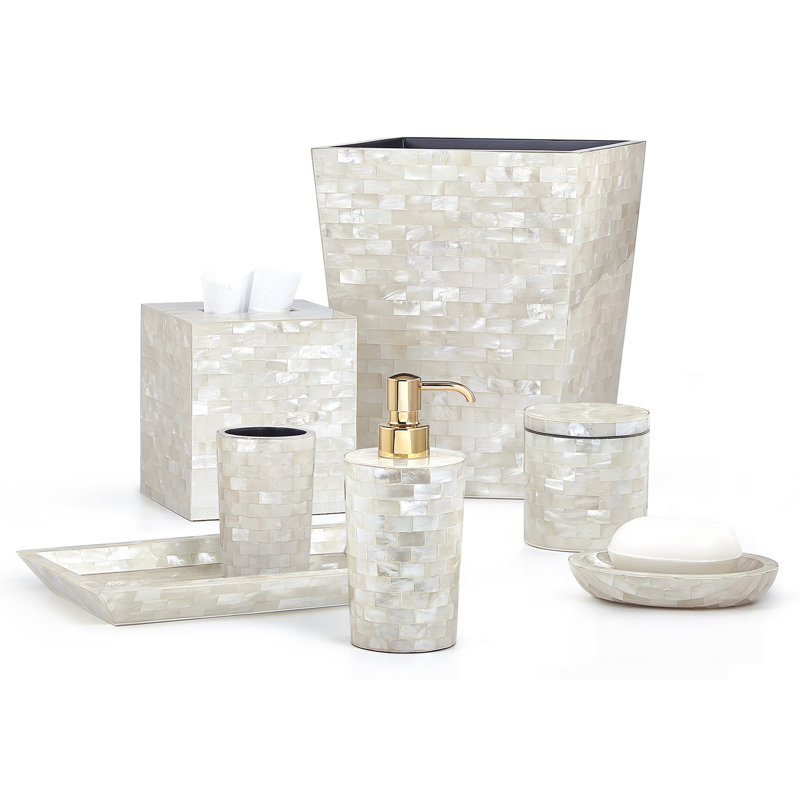 Labrazel White Agate Tissue Box Cover | Wayfair