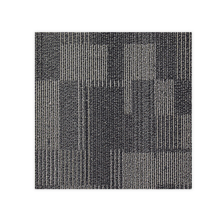 Quadro 19.7'' W x 19.7'' L Multi Level Loop Polypropylene Carpet Tile ...