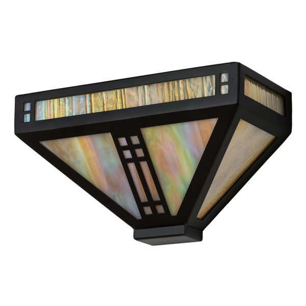 Meyda Lighting Prairie Loft 1 - Light Flush Mounted Sconce | Perigold