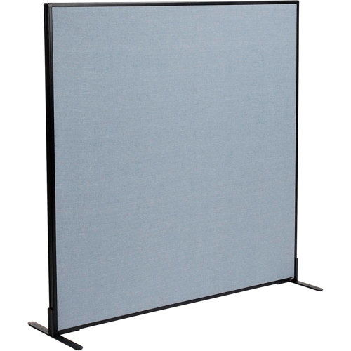 Interion Freestanding Gray Office Partition Panel | Wayfair