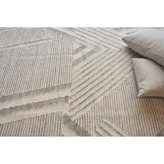 Exquisite Rugs Scandinavian Handmade Hand Loomed Wool Rug | Wayfair