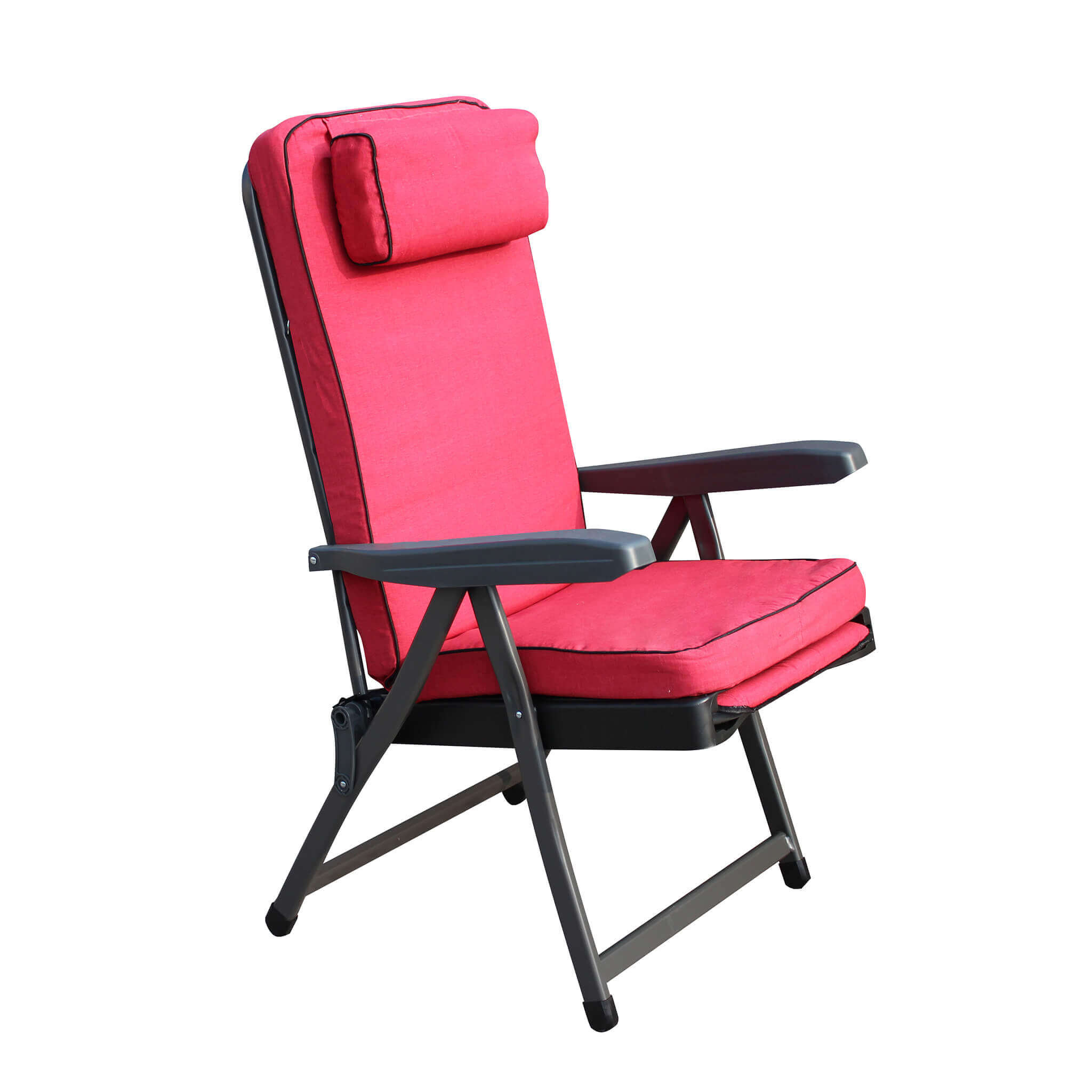 Brayden Studio Tamesna Folding Recliner Chair with Cushion | Wayfair.ie