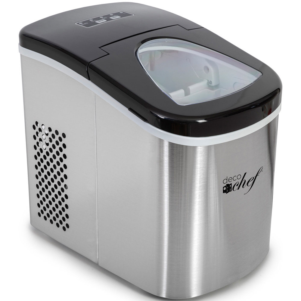 Deco Chef 26 Lb. Daily Production Bullet Ice Portable Ice Maker | Wayfair
