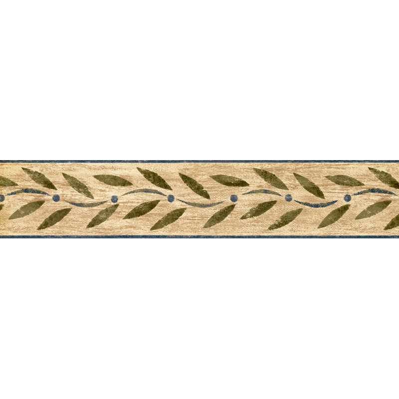 Winston Porter Kalynne 15' L x 4.5" W Wallpaper Border | Wayfair