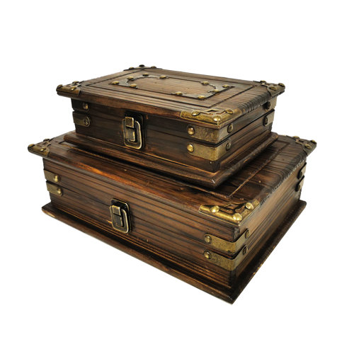 Black Decorative Boxes You'll Love | Wayfair