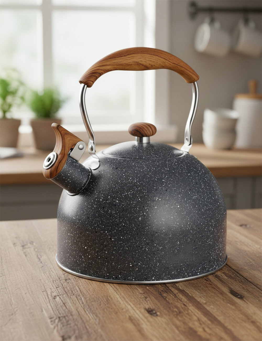 CHAOZHOUJIUJIANG 2.5L Food-Grade Stainless Steel Whistling Kettle ...