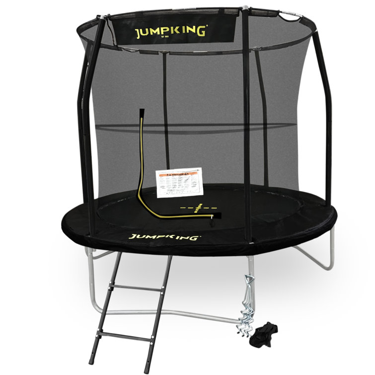 JumpKing Combo Deluxe Trampoline with Safety Enclosure & Reviews ...