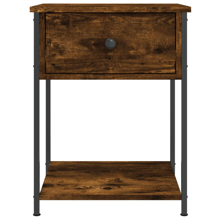 vidaXL Iron Bedside Table | Wayfair.co.uk