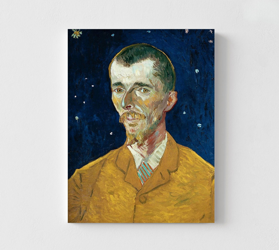 WeFrameArt Portrait Of Eugene Boch By Vincent Van Gogh, Classic ...