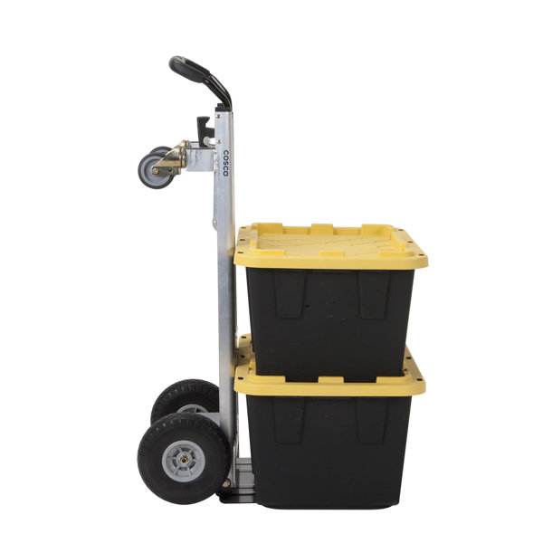 COSCO 3-in-1 Folding Series Hand Truck/Cart/Platform Cart with Flat ...